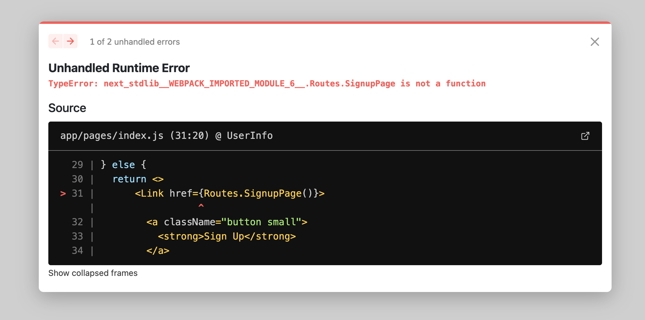 0.41.2-canary.2 route manifest runtime errors · Issue #222 · blitz-js/legacy-framework · GitHub