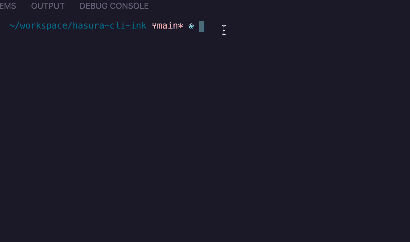 GitHub - beerose/hasura-interactive-cli