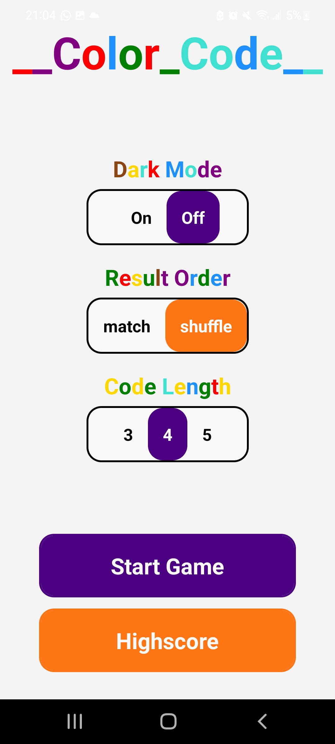 GitHub - Domth13/ColorCode: Simple Adaption of Mastermind (Codebreaker)