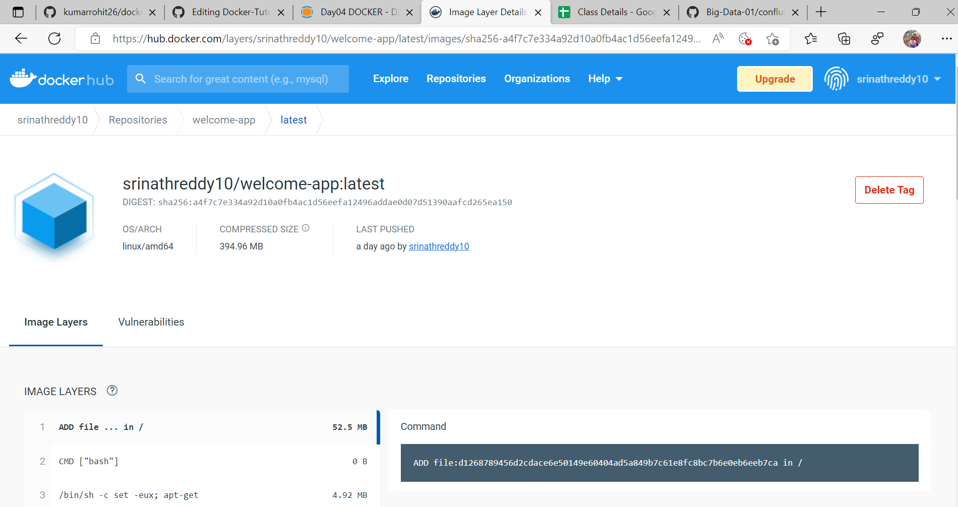 GitHub - SrinathReddy123/Docker-Tutorial