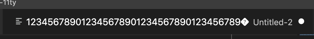 Emoji characters in col 40 of an empty file causes crash · Issue ...