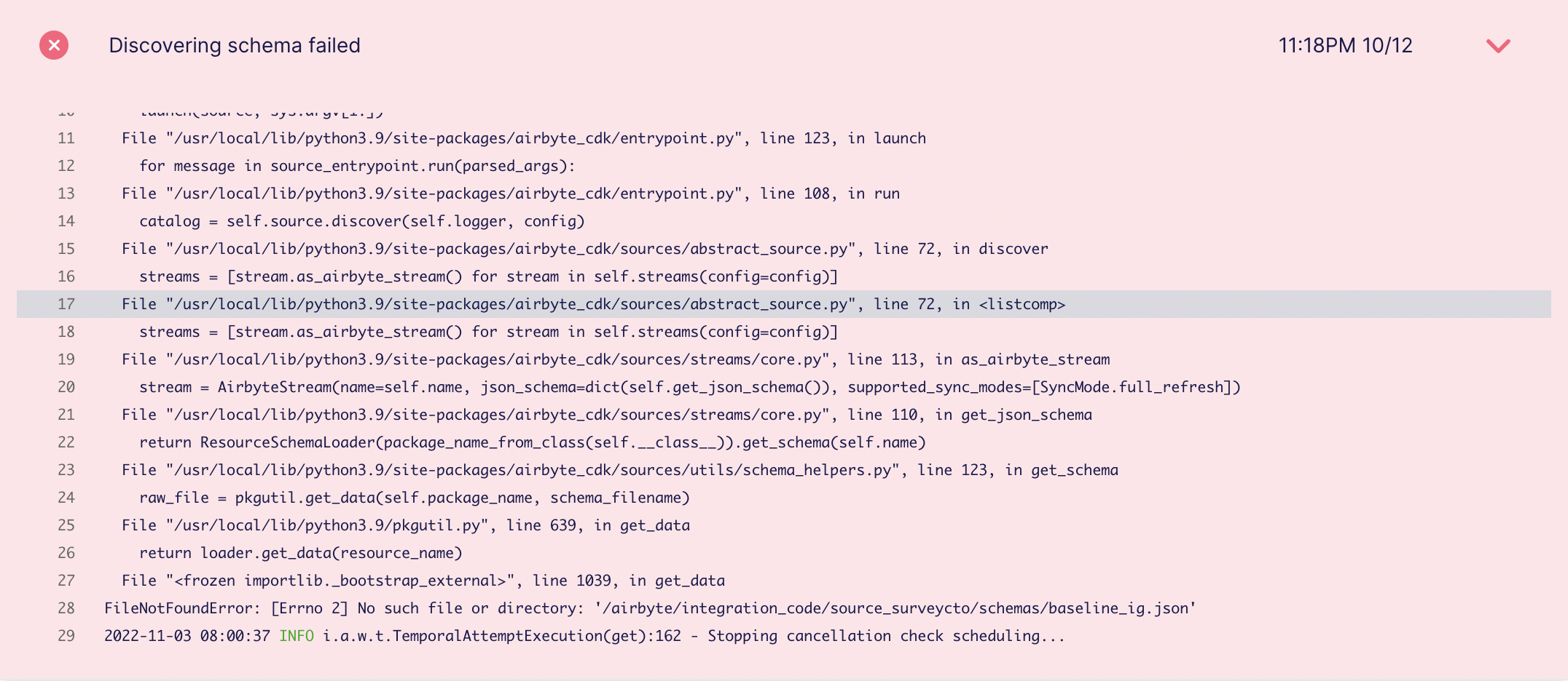 Basic Normalization is not working without the schema · Issue #18904 · airbytehq/airbyte · GitHub