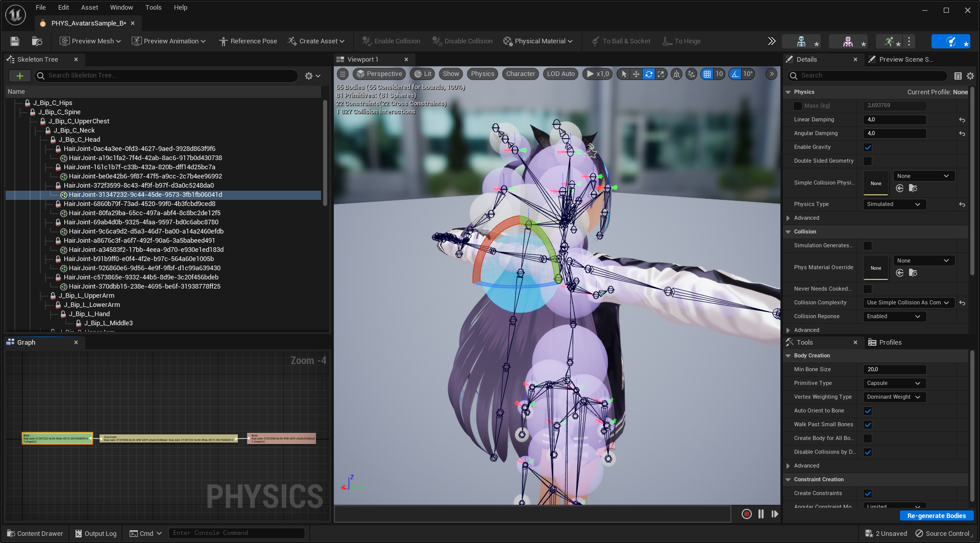 Only one joint is created for Spring Bone chains · Issue #259 · ruyo ...