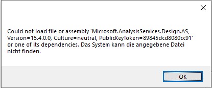 unable to deploy MDX - missing assemblies · Issue #83 · BIDeveloperExtensions ...