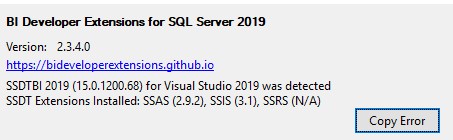 unable to deploy MDX - missing assemblies · Issue #83 · BIDeveloperExtensions ...