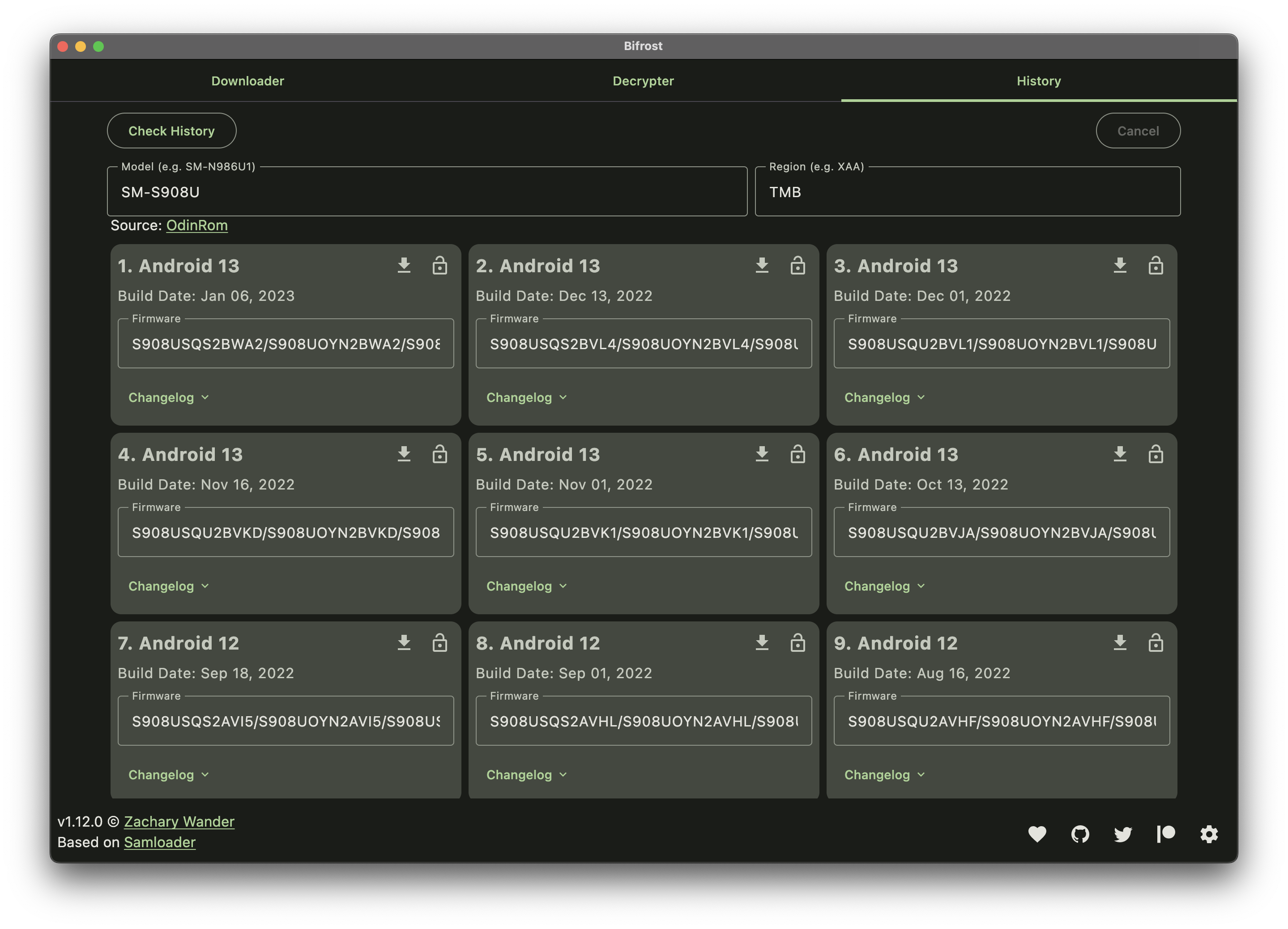 Releases · zacharee/SamloaderKotlin · GitHub