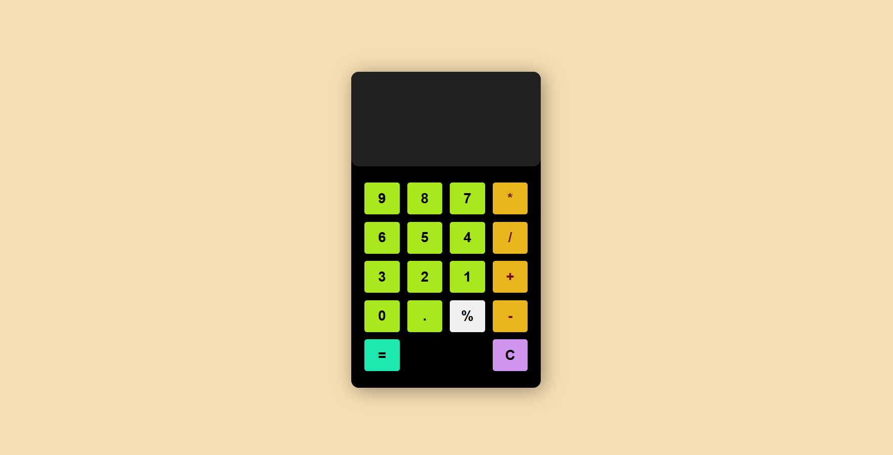 GitHub - lomatul/Calculator-App: its a calculator app using html ,CSS, and Java script