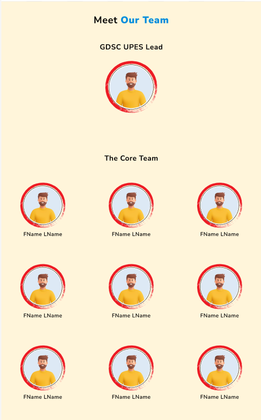 Implement Our Team Page · Issue 12 · Gdsc Upesgdsc Upes Website · Github 