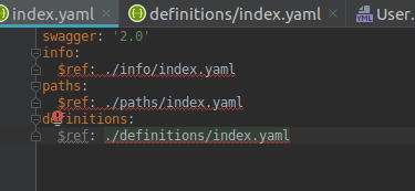 Nested Swagger File References Don't Enable Autocomplete · Issue #279 · zalando/intellij-swagger ...