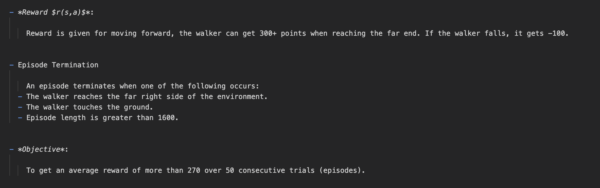 GitHub - jonathanNi98/Bipedal-Walker-Problem---Twin-Delayed-DDPG-TD3-