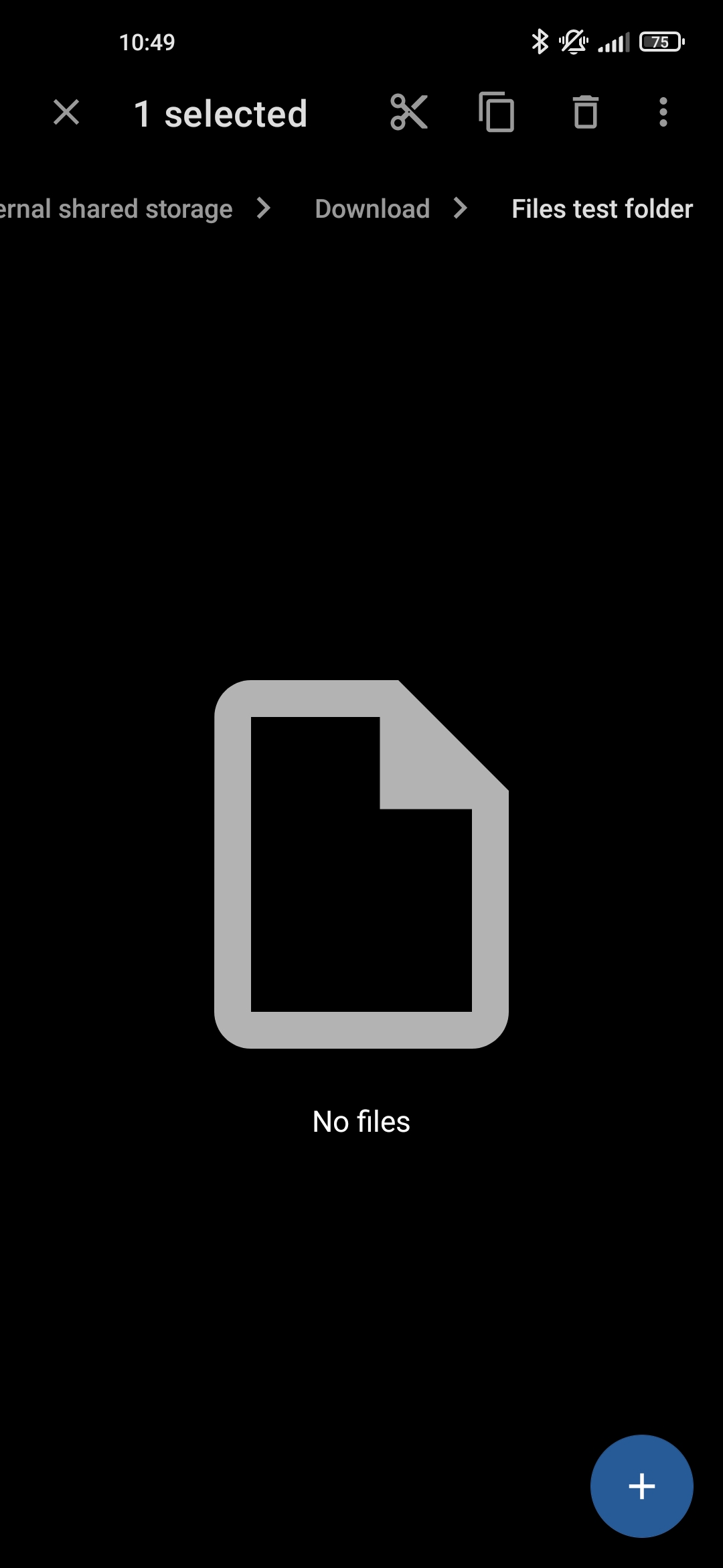 Error when deleting current folder · Issue #536 · zhanghai/MaterialFiles · GitHub