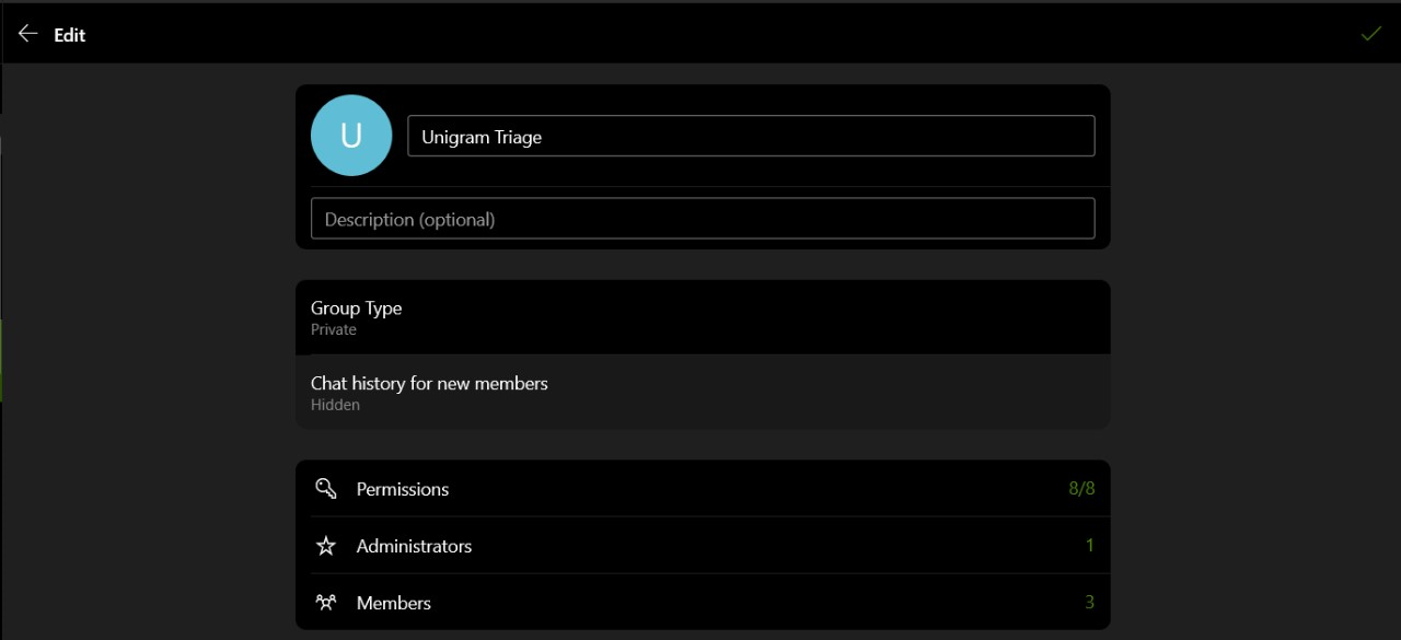I see administration settings when I am not an admin in basic group · Issue #1610 · UnigramDev ...