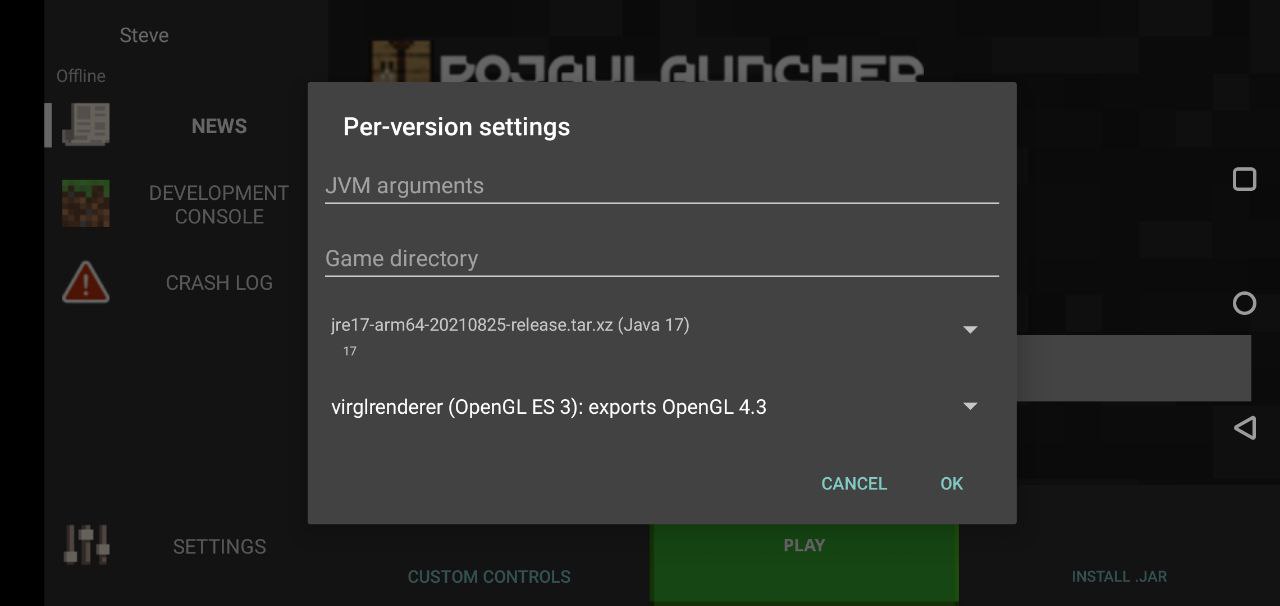 [BUG] I Can't start the game · Issue #2406 · PojavLauncherTeam/PojavLauncher · GitHub