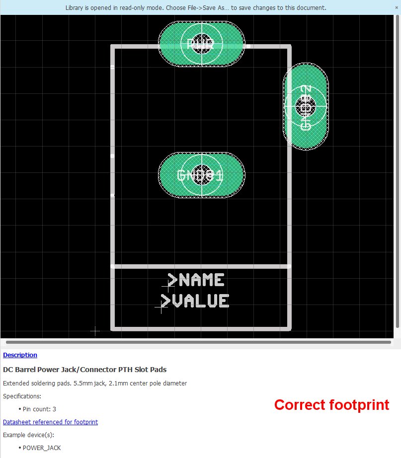The POWER_JACK_SLOT connector footprint is incorrect. · Issue #293 · sparkfun/SparkFun-Eagle ...