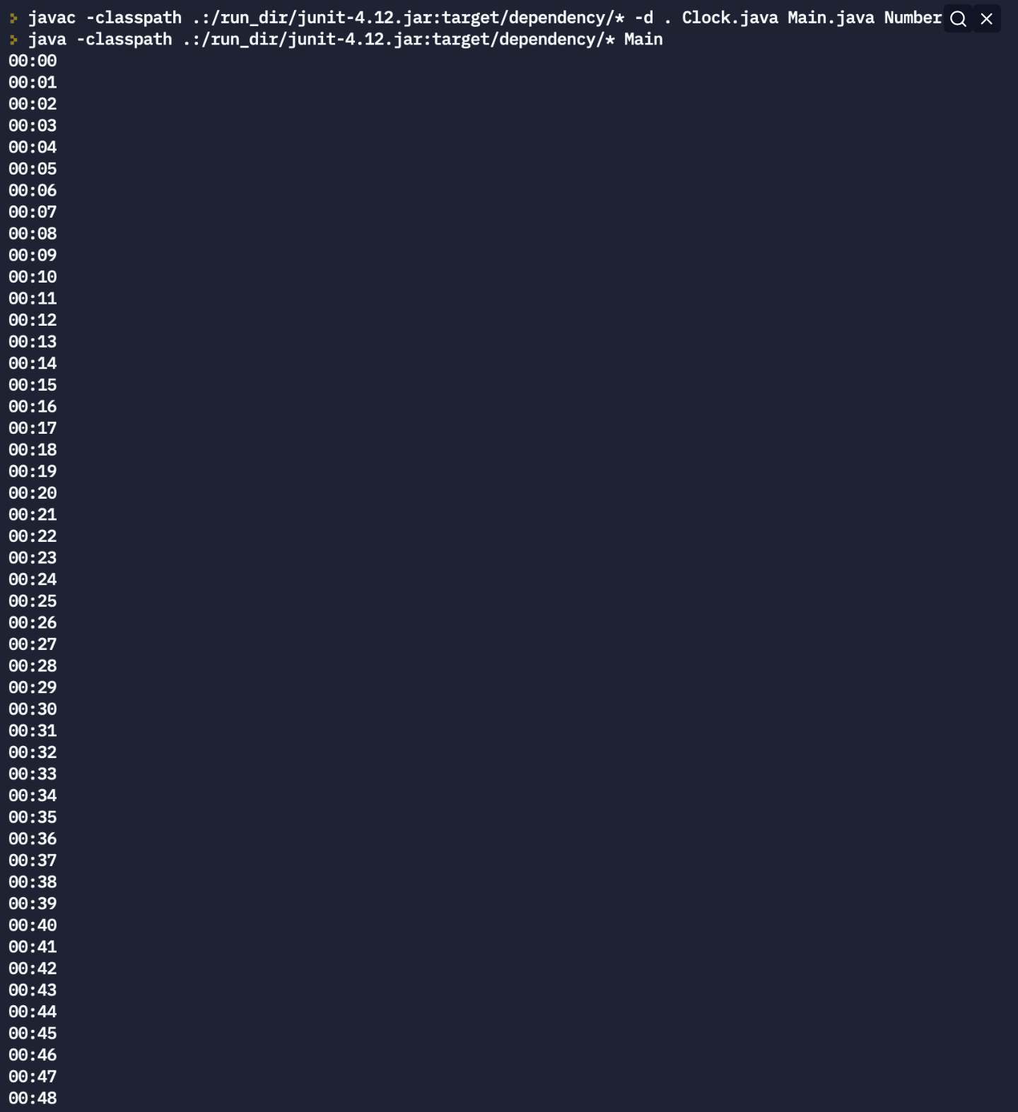 Github Peiwen0712 Java Clock Generate A Clock From 00 00 24 59 By Java