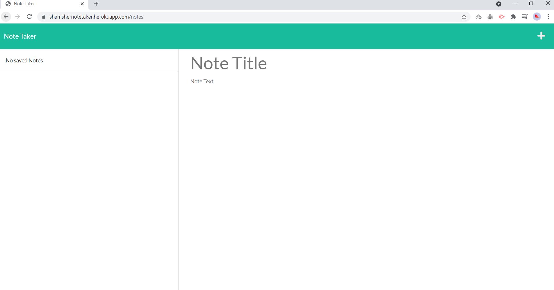 GitHub - SSinghcode/noteTaker