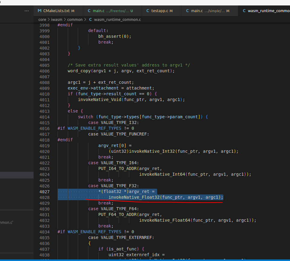 aot floating data not working on thumbv7 · Issue #2005 · bytecodealliance/wasm-micro-runtime ...