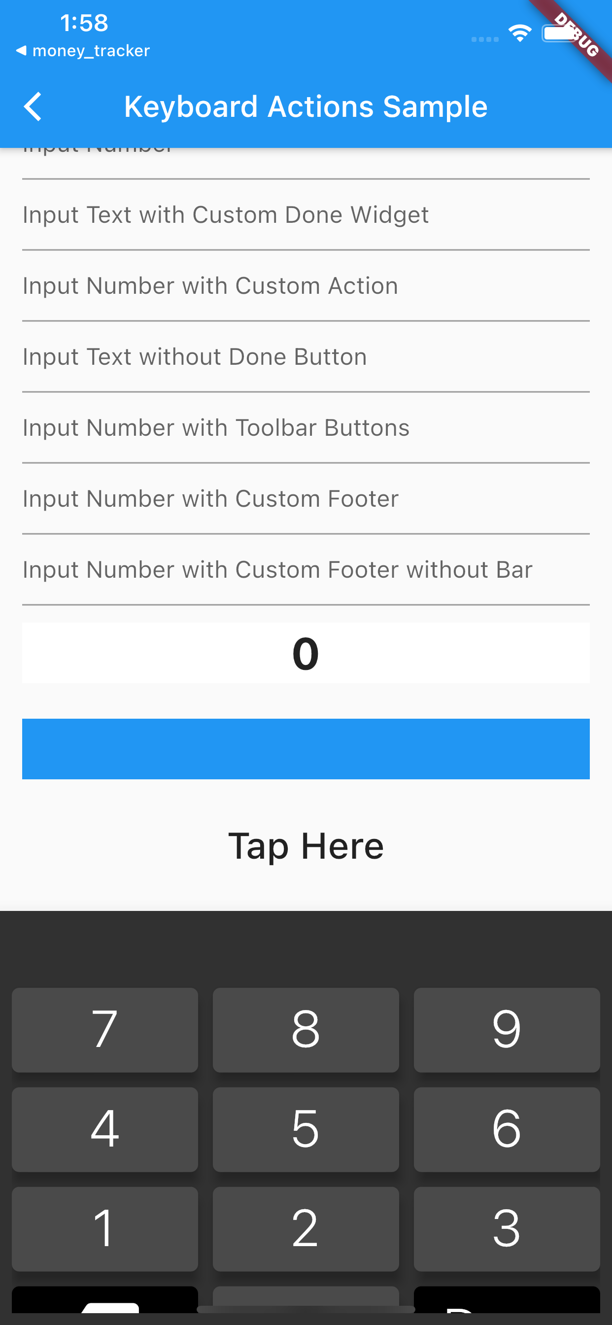 Custom Keyboard With Safearea · Issue 117 · Diegoveloper Flutter Keyboard Actions · Github