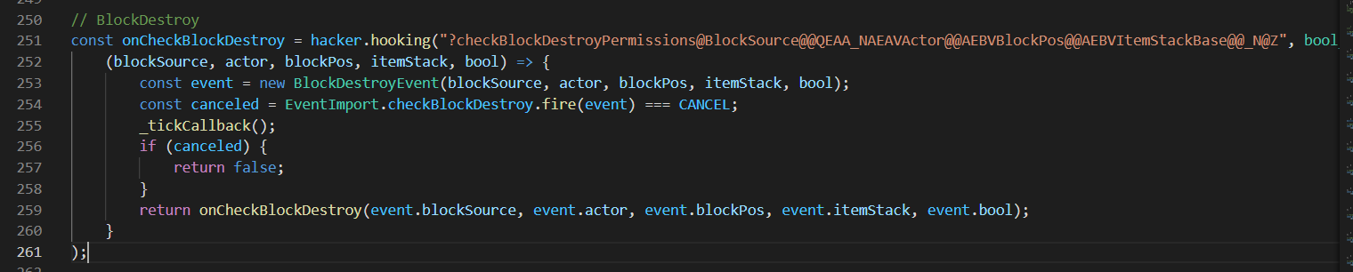 Annoying BUG! · Issue #262 · bdsx/bdsx · GitHub