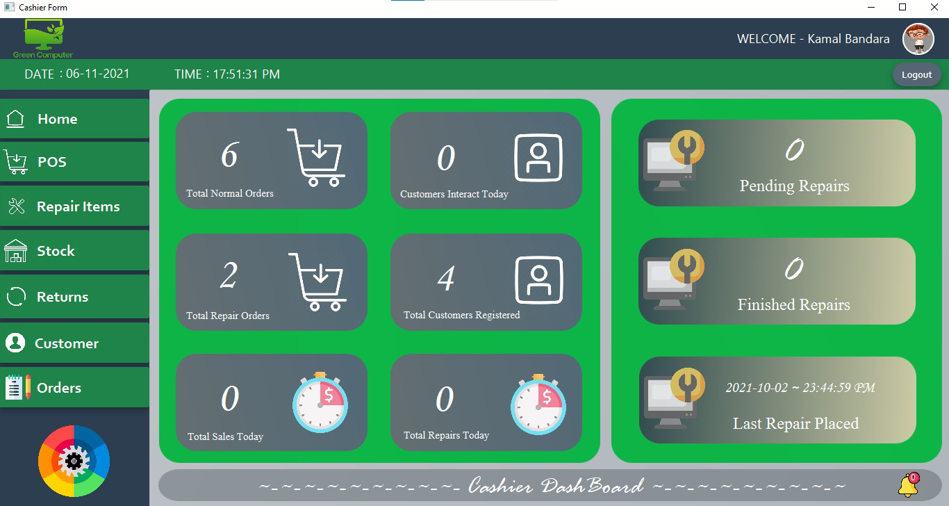 GitHub - punarjeewarashmitha20011016/Computer-Shop-Management-System ...