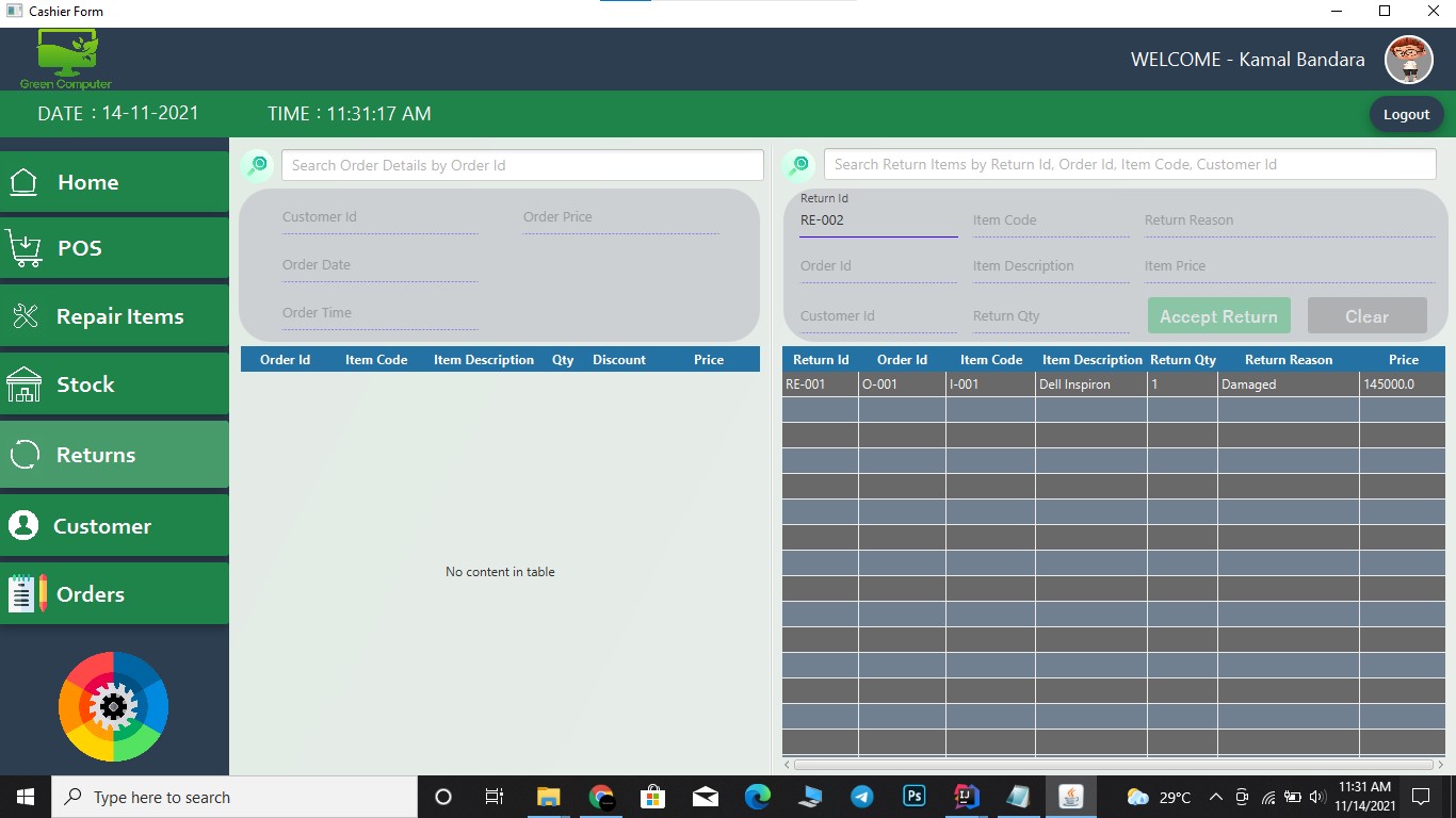 GitHub - punarjeewarashmitha20011016/Computer-Shop-Management-System ...