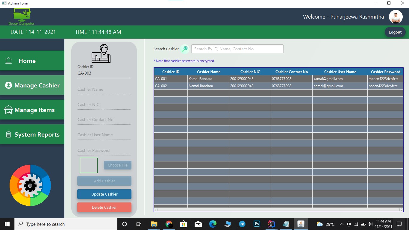 GitHub - punarjeewarashmitha20011016/Computer-Shop-Management-System ...