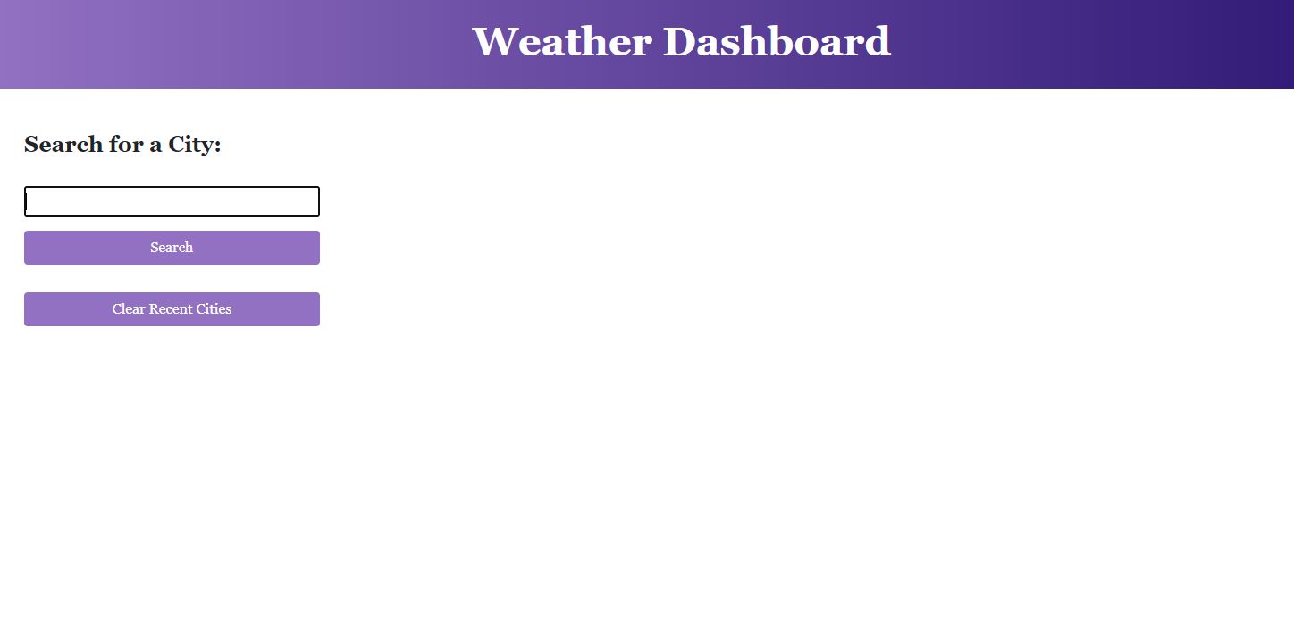 GitHub - mkothari93/weather-dashboard