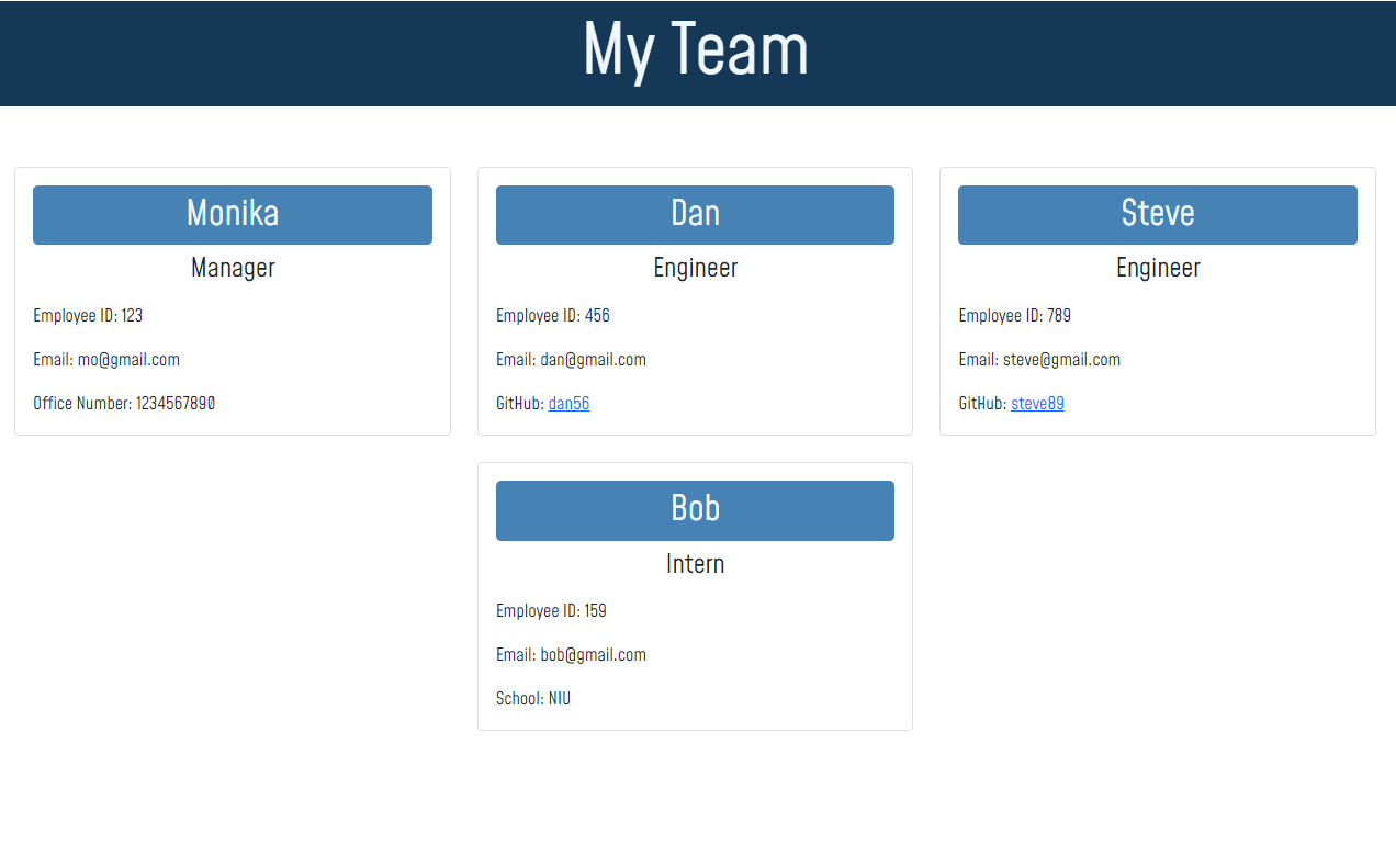 GitHub - mkothari93/team-profile-generator