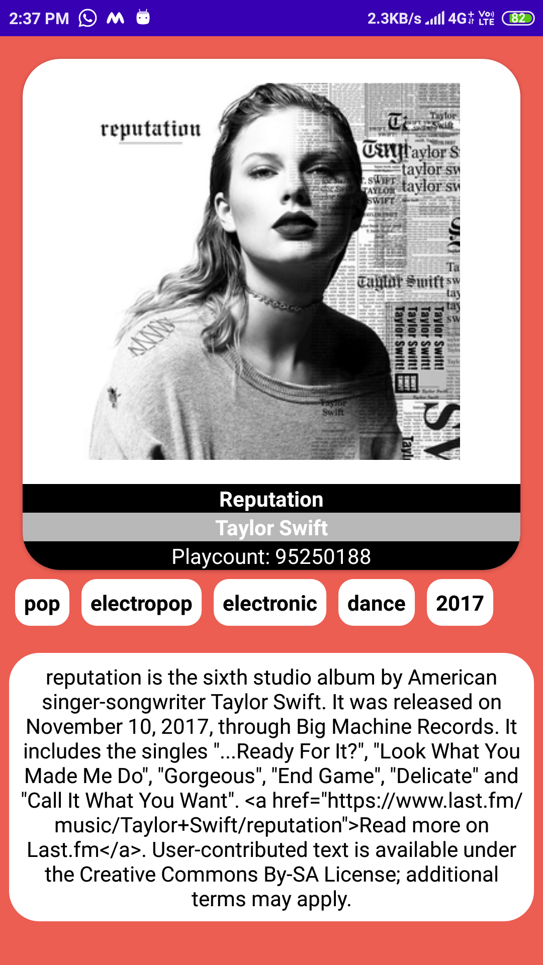 Github Animatedanandmusicwiki An Android Application Developed In Kotlin Using Xml For