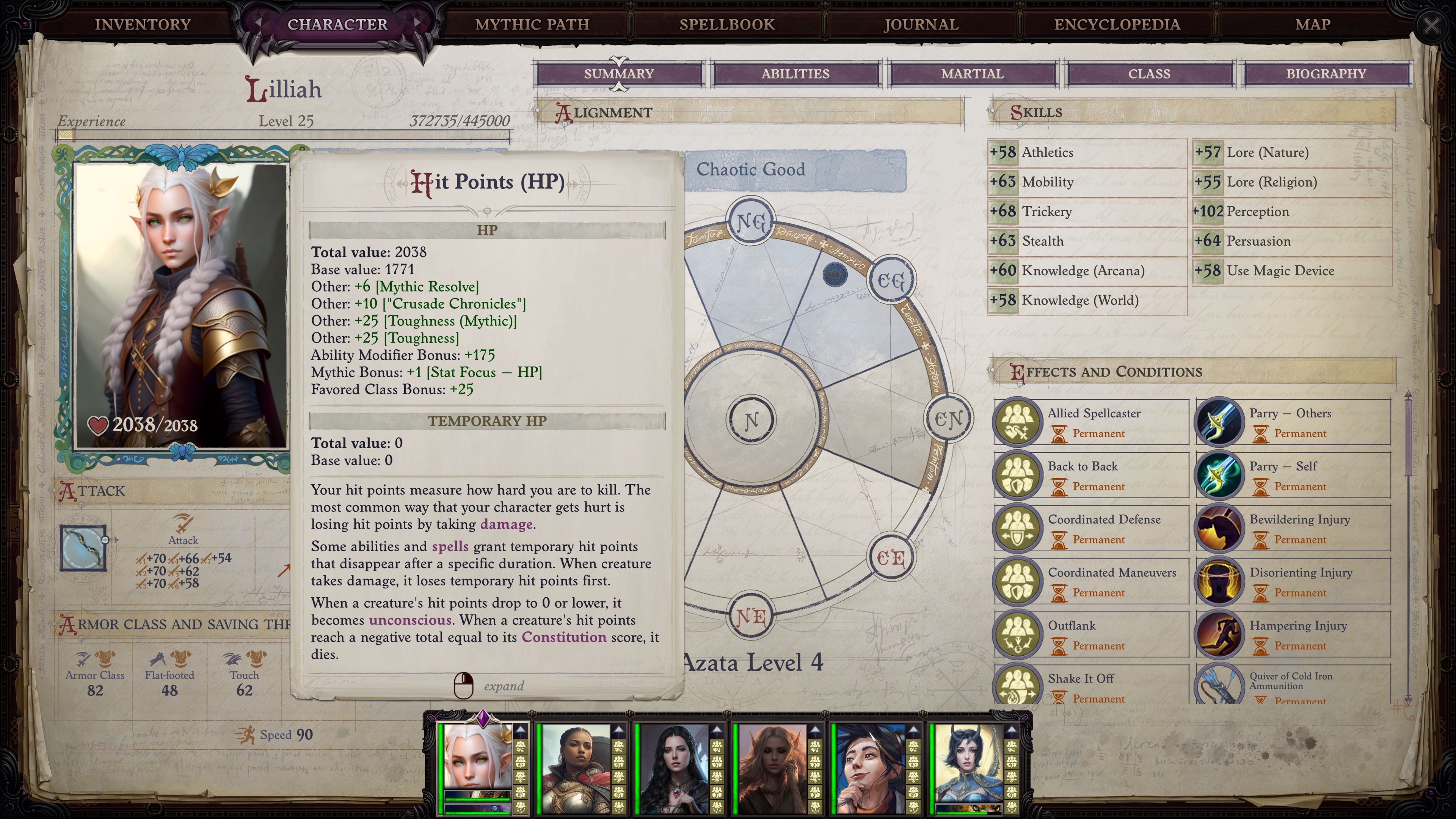 Perfect Body Hit Die and Perfect Soul Abilities score - Bug · Issue #4 · Balkoth-dev/WOTR_PATH ...