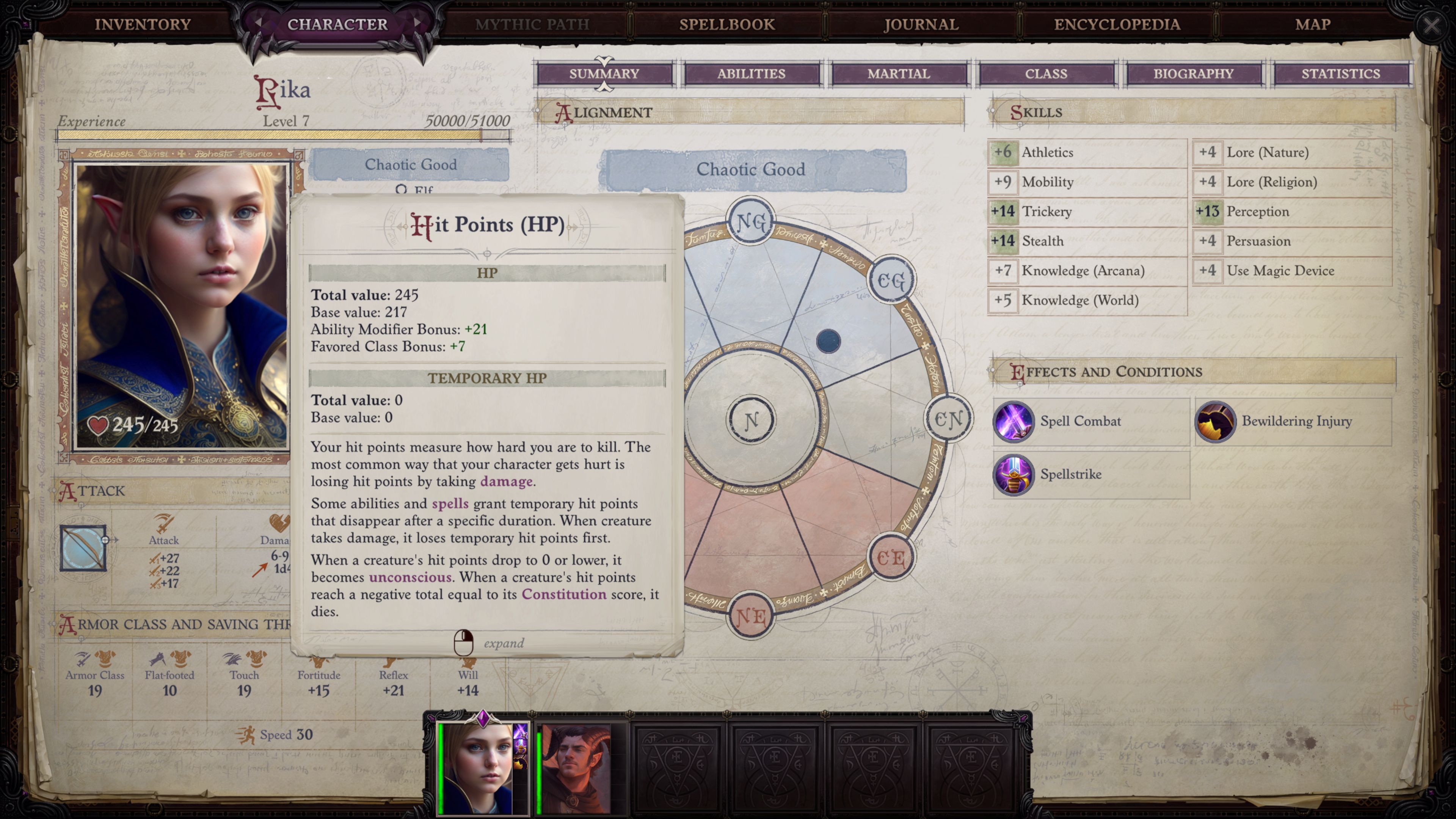 Inflated HP with gestalt classes with Golden Dragon · Issue #930 · cabarius/ToyBox · GitHub