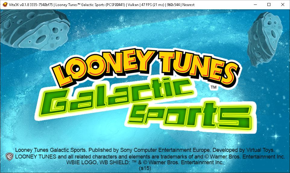 Looney Tunes™ Galactic Sports [PCSF00441] · Issue #2323 · Vita3K/compatibility · GitHub