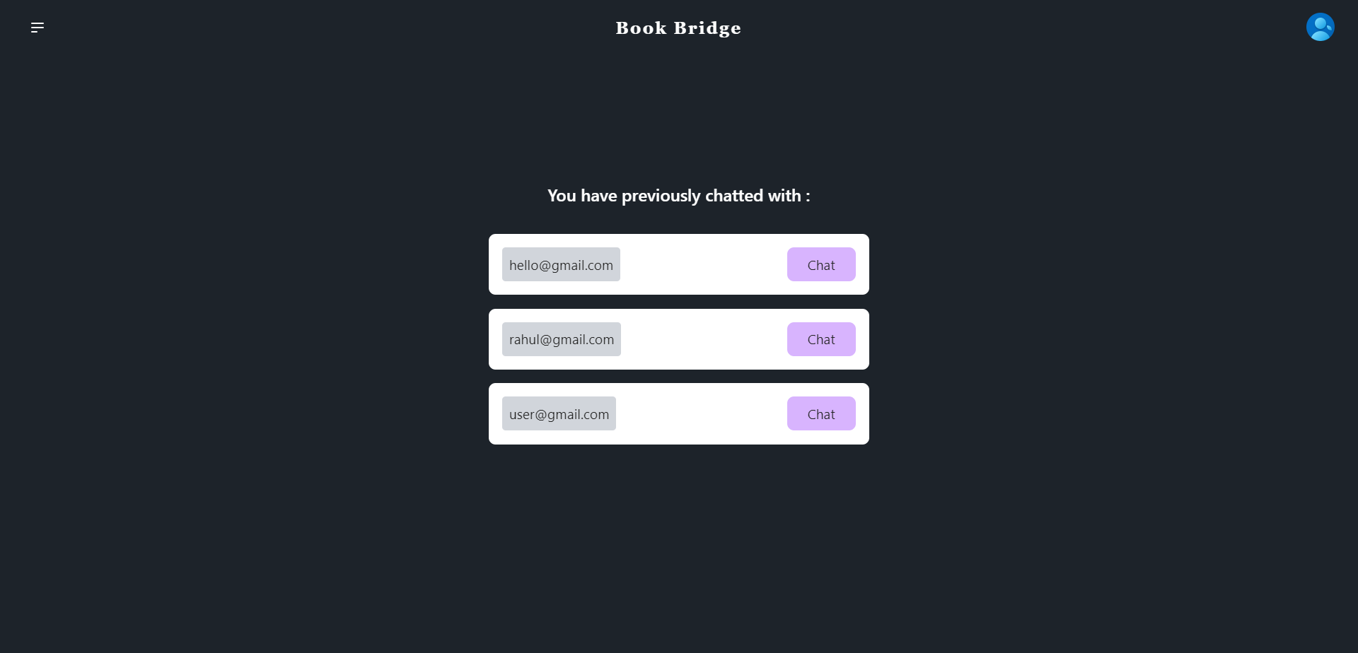 GitHub - PritamSarbajna/Book-Bridge-Website: A person who gives book in need is a friend indeed.