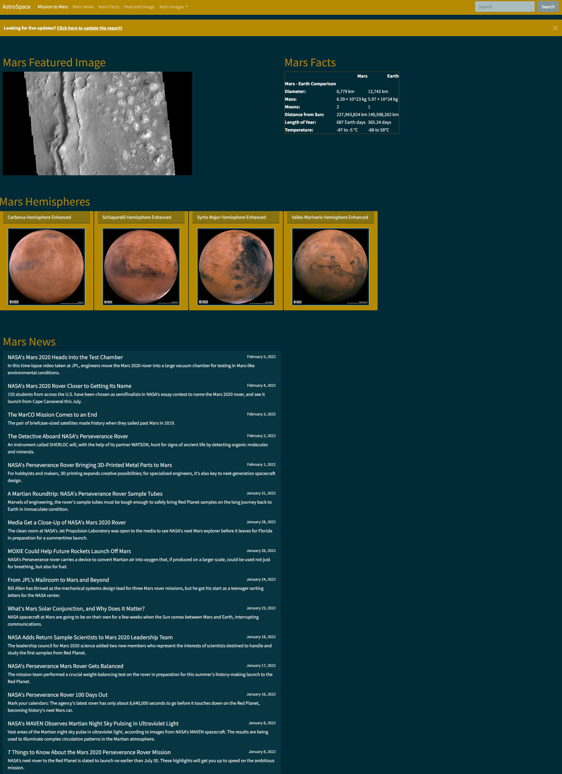 GitHub - ToniEdwards/web-scraping-challenge