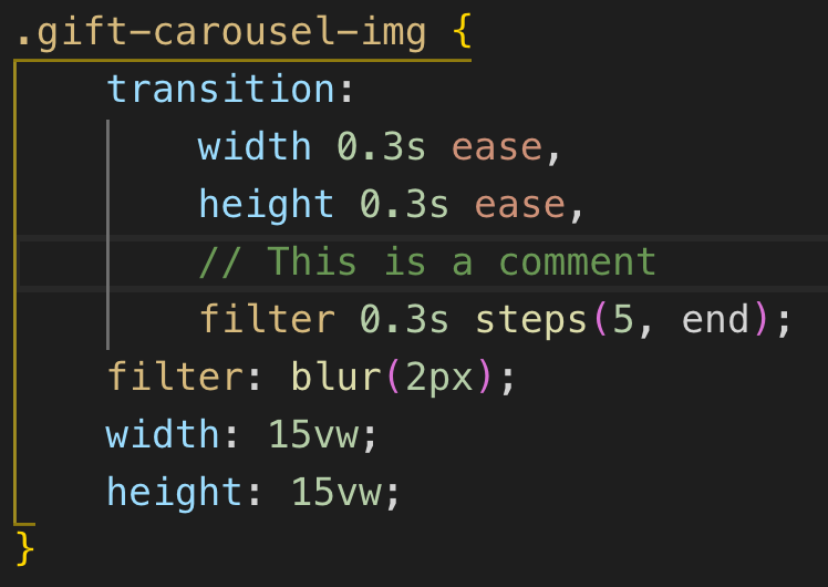 Prettier Cannot Format Css Multiple Lines Property With Comment · Issue 5719 · Prettier 1707