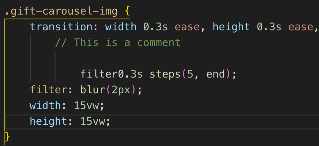 Prettier Cannot Format Css Multiple Lines Property With Comment · Issue 5719 · Prettier 