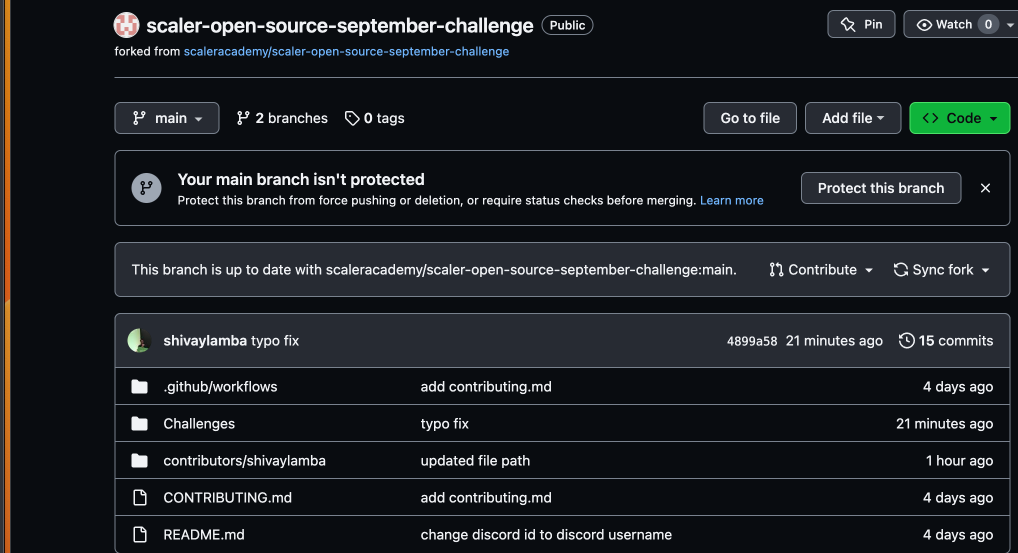 All_Challenges - ShreyanshKhaitan - shrey141102 · Issue #525 · scaleracademy/scaler-open-source ...