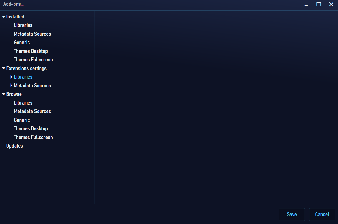 Game Library Integration Settings not showing up. · Issue #2653 ...