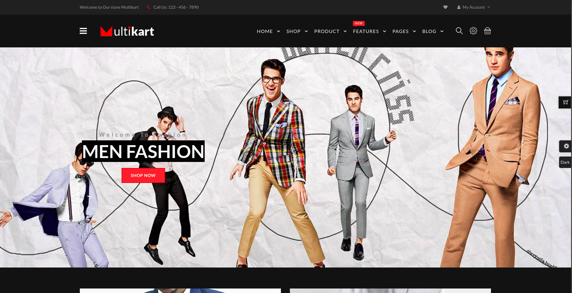 GitHub - FaridaHva/E-commerce-Multikart: Multikart E-Commerce Web Site