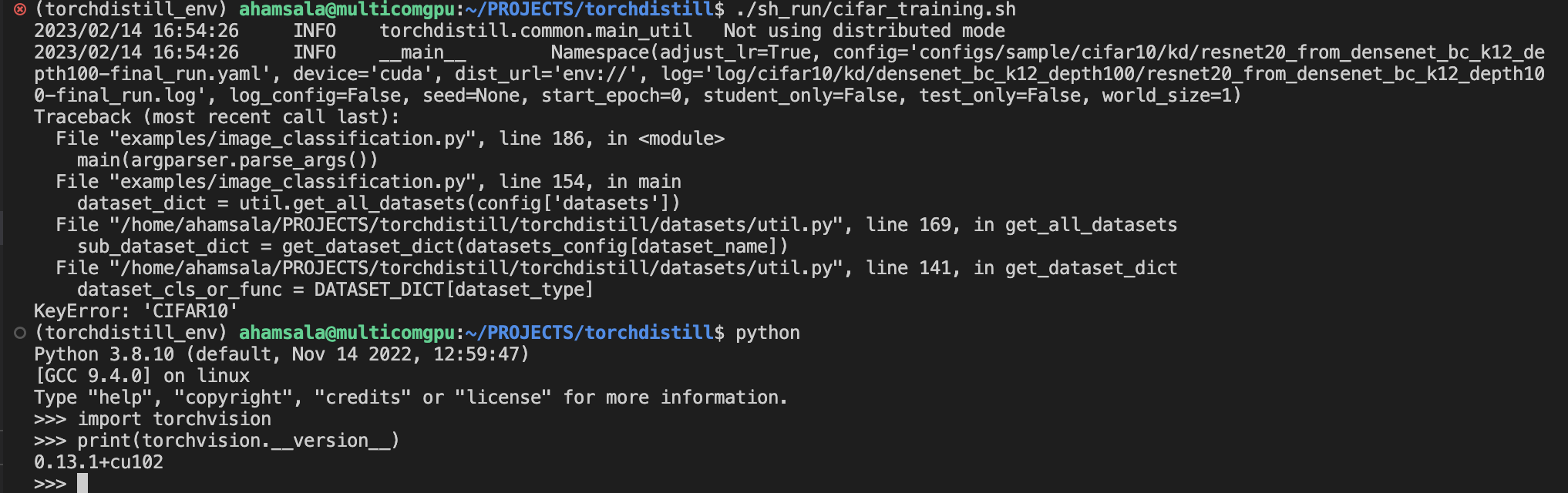 ImportError: cannot import name 'Kinetics400' from 'torchvision.datasets' · yoshitomo-matsubara ...
