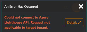 Systemwide Red Error boxes dismiss themselves · Issue #1229 · KelvinTegelaar/CIPP · GitHub