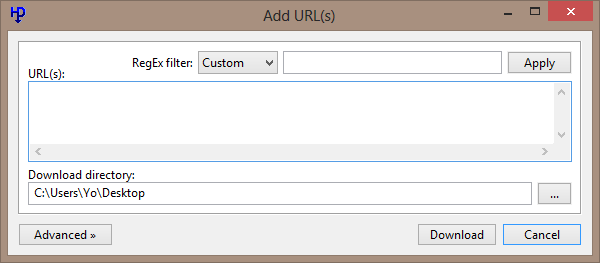 Add URL(s) window · Issue #52 · erickutcher/httpdownloader · GitHub