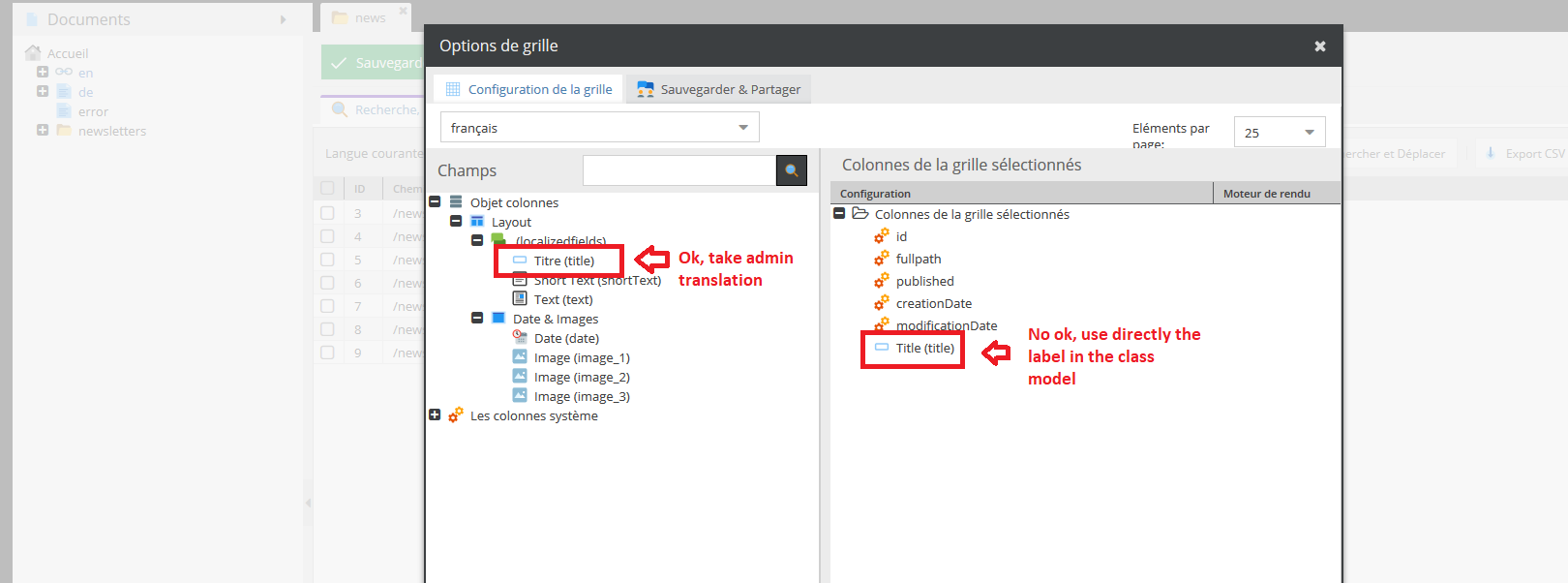 Fields Label Are Not Translated In The Grid Column Configuration