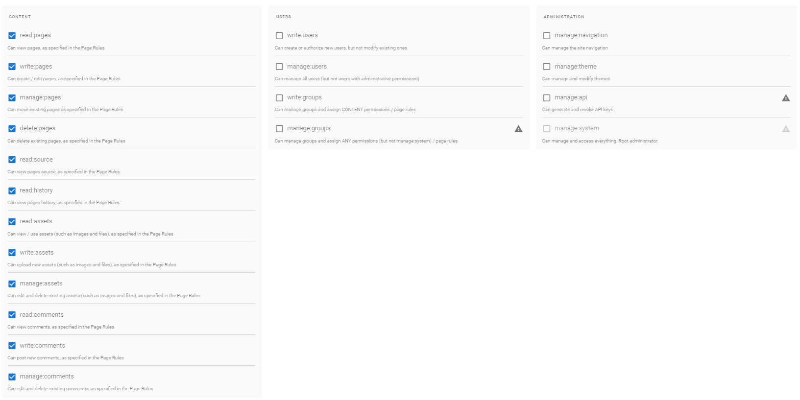 Adding just one forbidden page rule, dissalow viewing page, ACL broken. · Issue #1377 · requarks ...