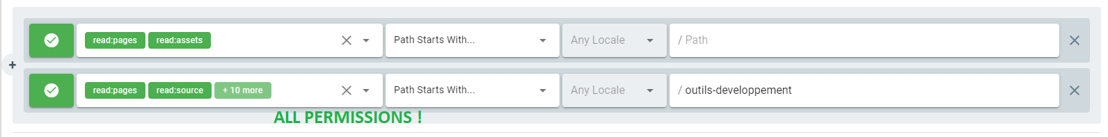 Adding just one forbidden page rule, dissalow viewing page, ACL broken. · Issue #1377 · requarks ...