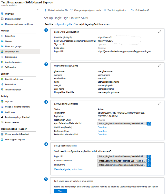 Azure SSO is working · Issue #179 · SAML-Toolkits/python3-saml · GitHub