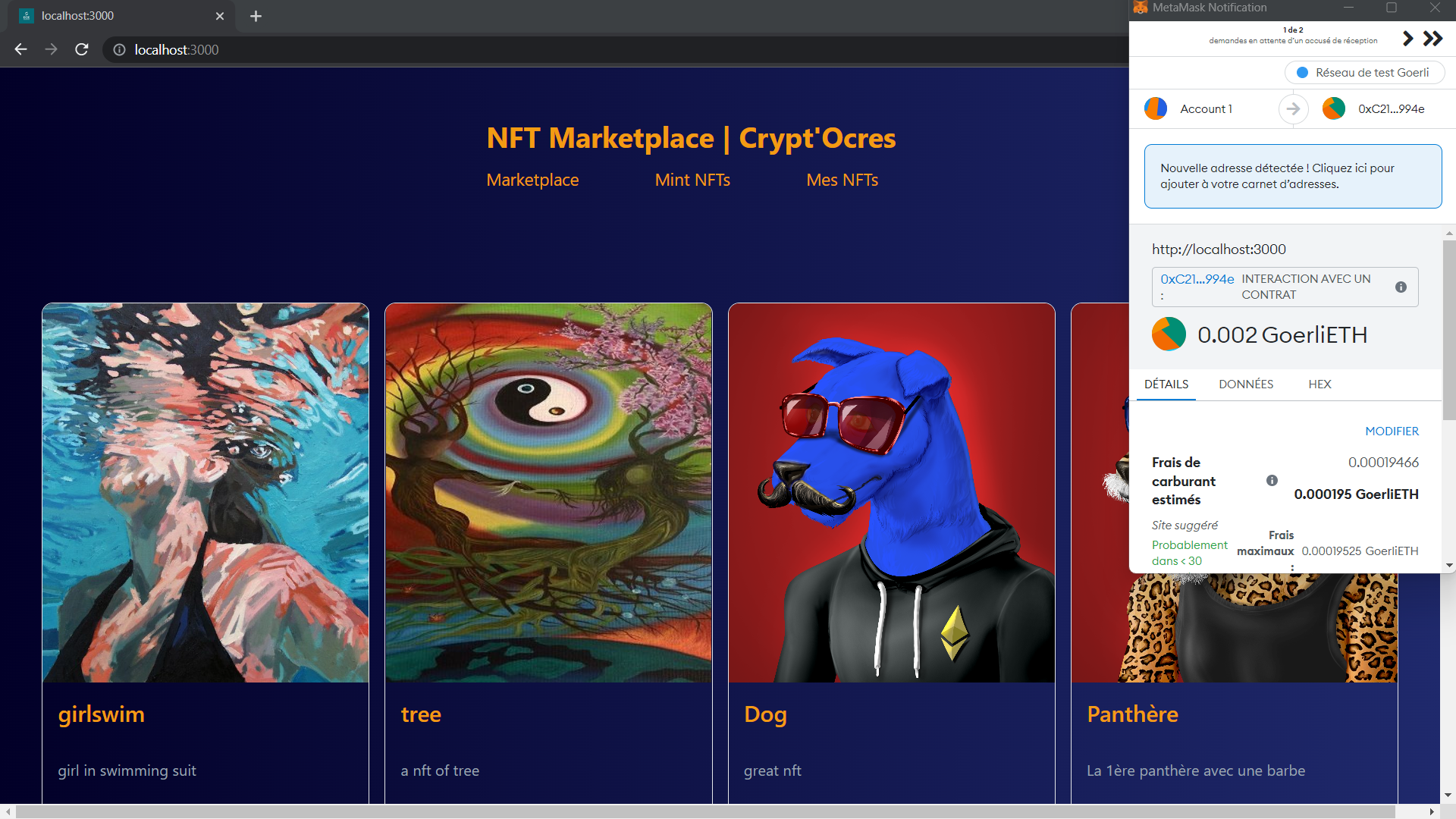 Github Gregithubs Blockchain Project Alexandre Gregoire Projet