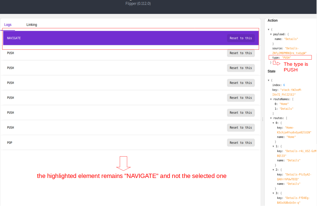 Flipper Navigation plugin: Event table rows selection highlight not working · Issue #10003 ...