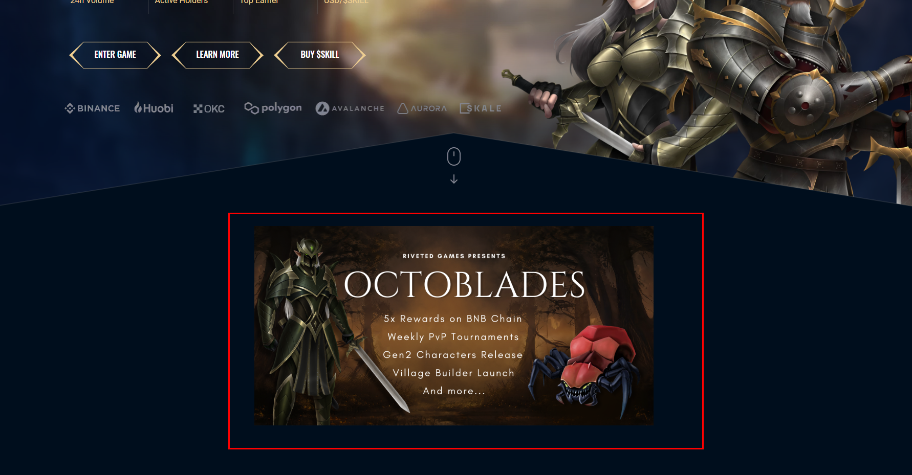 [Feature] - Updated CryptoBlades Event Banner for BladesGiving · Issue #1755 · CryptoBlades ...
