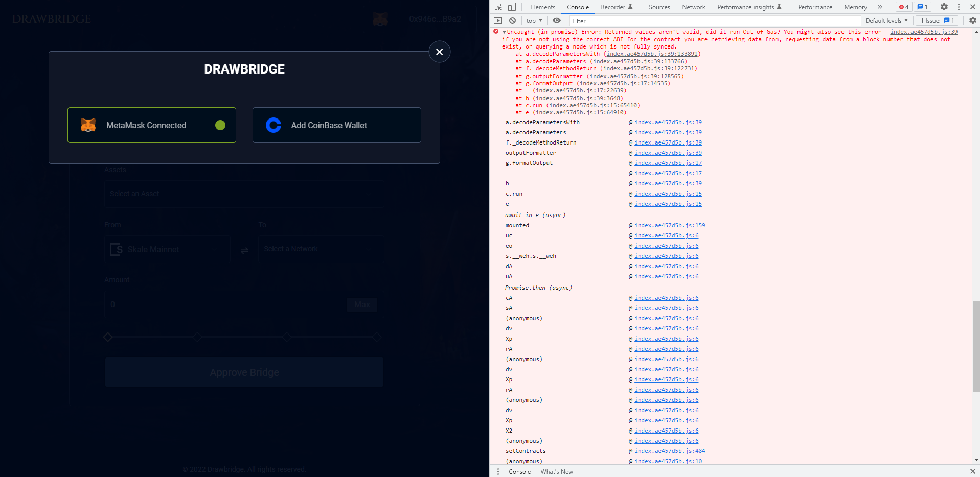 Metaport Integration for SKALE · Issue #1572 · CryptoBlades/cryptoblades · GitHub